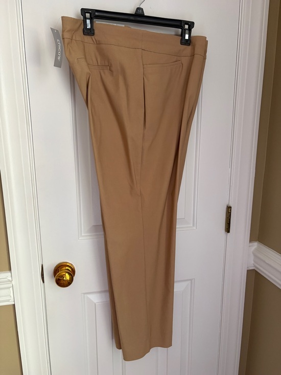 Chico's | Pants & Jumpsuits | Chicos Womens Tan Brigitte Straightleg ...